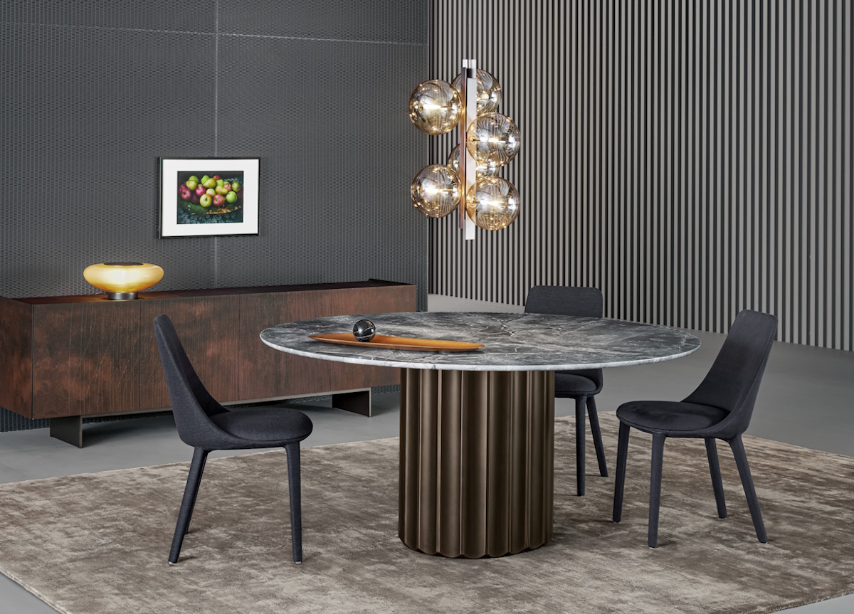 Bonaldo Dorian Round Dining Table | Bonaldo Tables At Go Modern, London